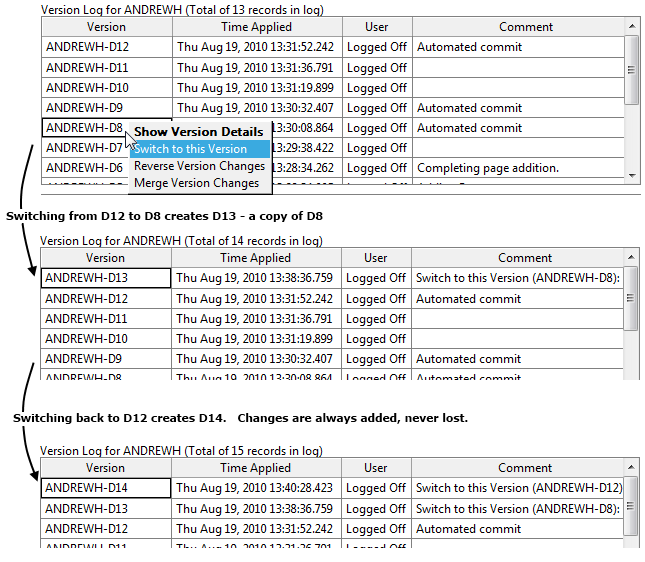 Switch to This Version